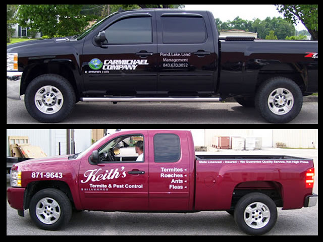 Custom Truck Lettering Vinyl Truck Graphics Truck Signs