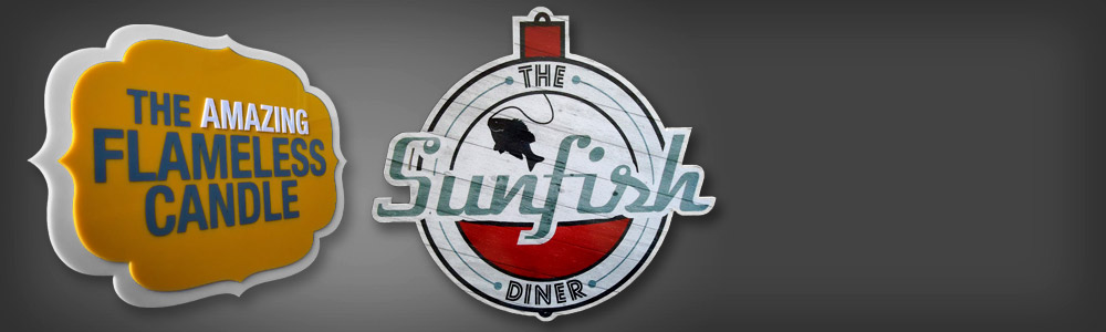 Signs Cut to Custom Shape | Custom and Ornate Signs