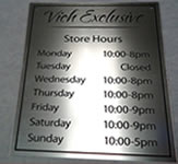 Custom Engraved Metal Signs