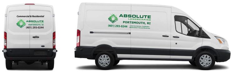 Vinyl van lettering Ford transit medium coverage premium
